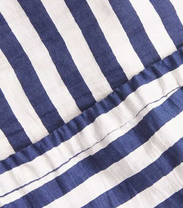 Maje Breton Stripe Tank Top - White