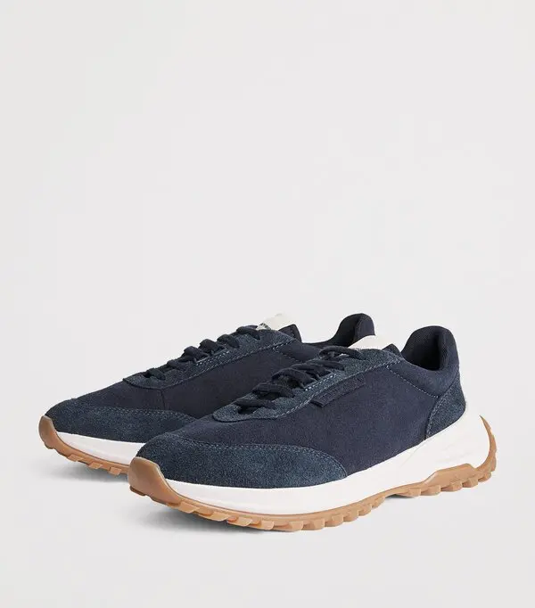 Emporio Armani Suede Sneakers