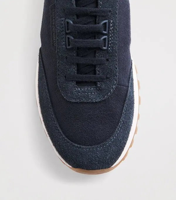 Emporio Armani Suede Sneakers