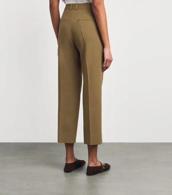 ME+EM Slim Cropped Tailored Trousers
