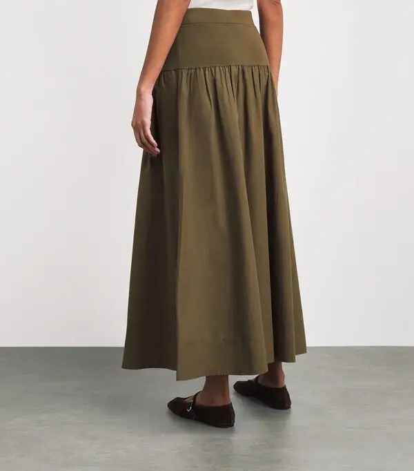 ME+EM Mixed Media Maxi Skirt