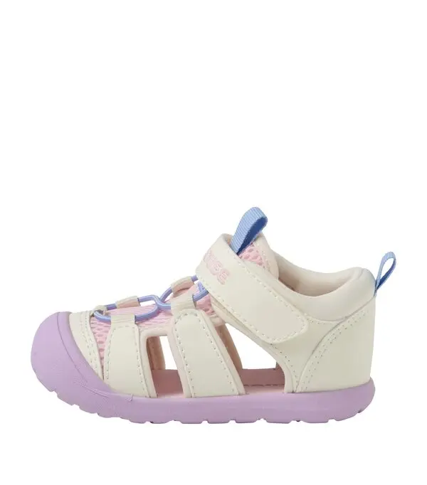 MIKI HOUSE Mesh-panel Velcro Sandals