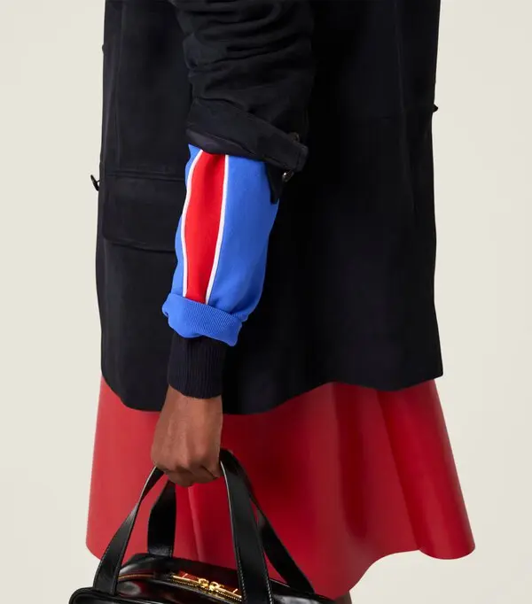 Miu Miu Logo Zip-up Jacket