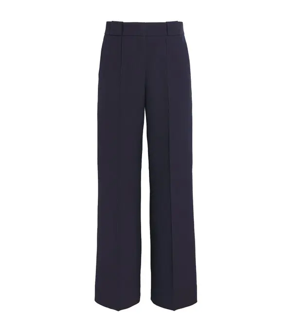 ME+EM Cotton Blend Kick Flare Trousers