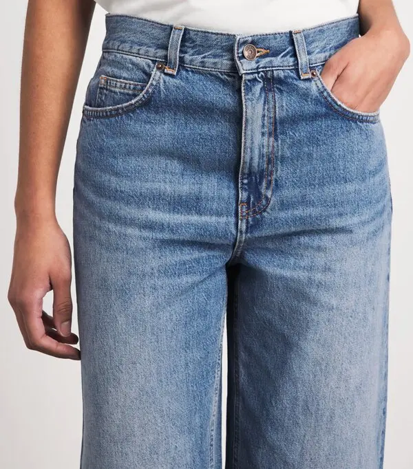 ME+EM Cropped Straight Leg Jeans