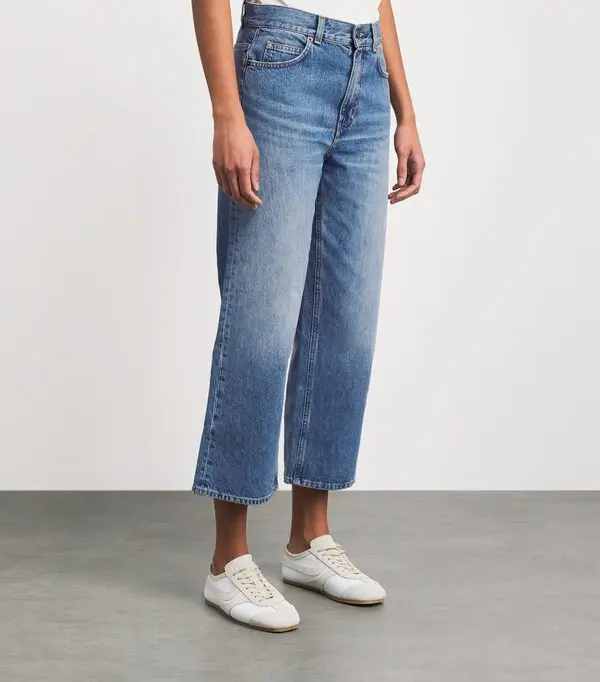 ME+EM Cropped Straight Leg Jeans