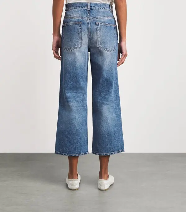 ME+EM Cropped Straight Leg Jeans