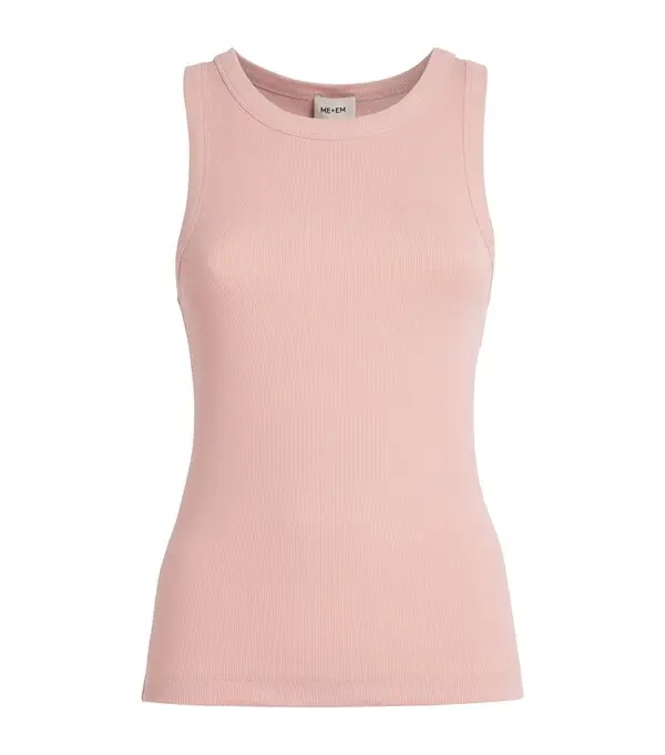 ME+EM Stretch-cotton Tank Top