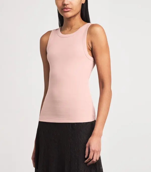 ME+EM Stretch-cotton Tank Top