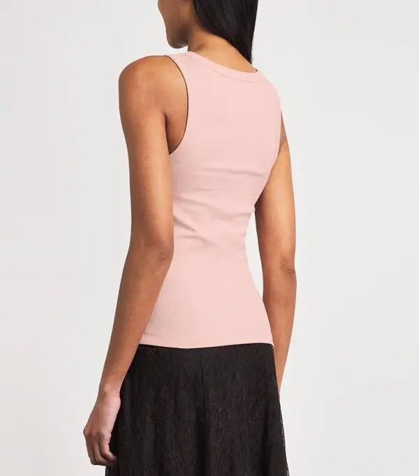 ME+EM Stretch-cotton Tank Top