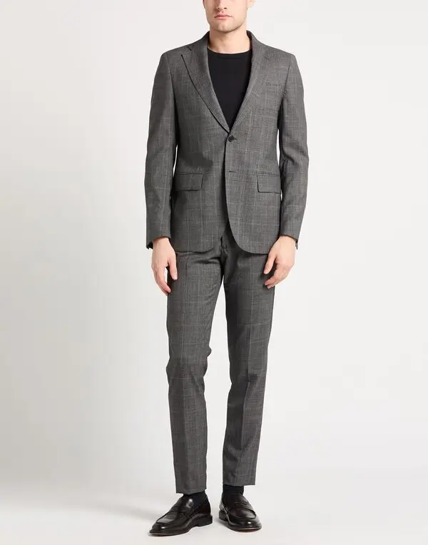 TOMBOLINI Suit Size Virgin Wool - Black