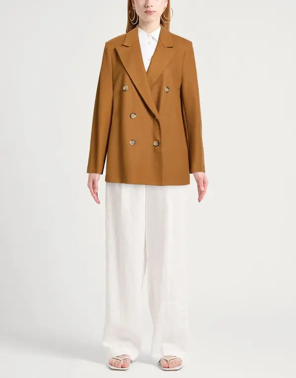 Harris Wharf London Double-breasted Piqué Blazer