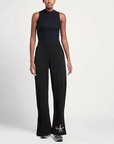 Calvin Klein Cotton Track Pants - Black