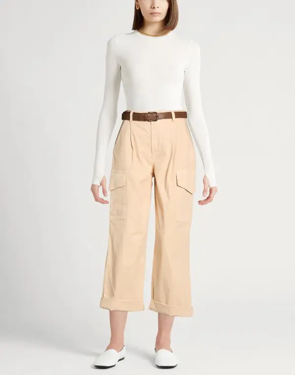 NINA MARS Cargo Pants With Belt