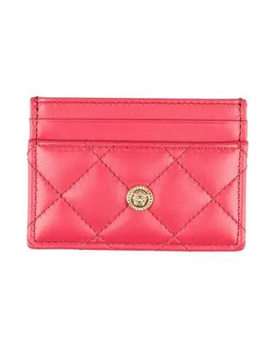 Versace Cardholder Lambskin - Red