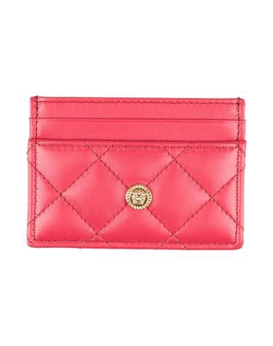 Versace Cardholder Lambskin - Red