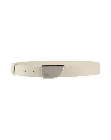 Burberry Calfskin Belt - Off White
