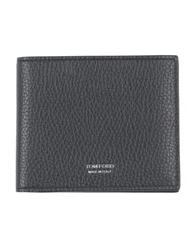 TOM FORD Wallet Leather - Black