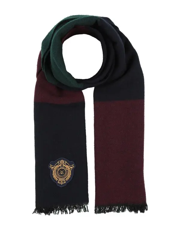 HACKETT Scarf Wool, Cotton, Polyamide