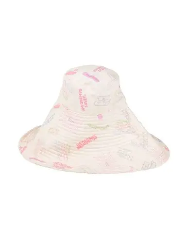 Jacquemus Cotton Bucket Hat - White