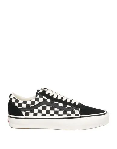 VANS Leather And Textile Fiber Sneakers - Black