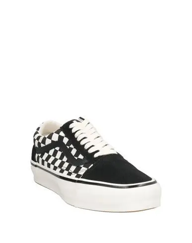 VANS Leather And Textile Fiber Sneakers - Black