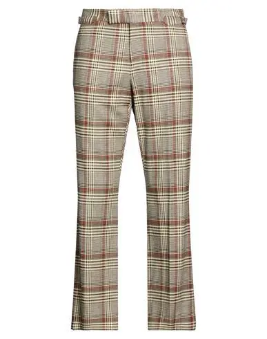 VIVIENNE WESTWOOD Tartan Pattern Straight Leg Pants - Green