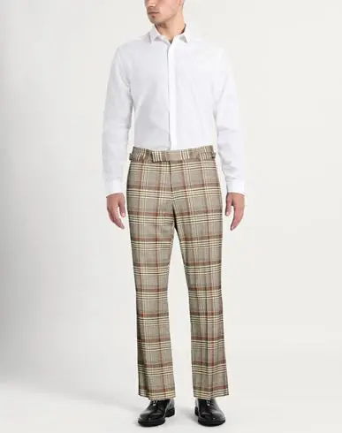 VIVIENNE WESTWOOD Tartan Pattern Straight Leg Pants - Green