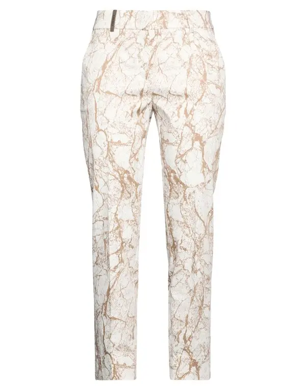Peserico Cotton Blend Tapered Cropped Pants