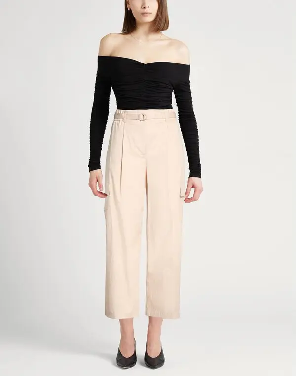 Peserico High Waisted Belted Cargo Pants