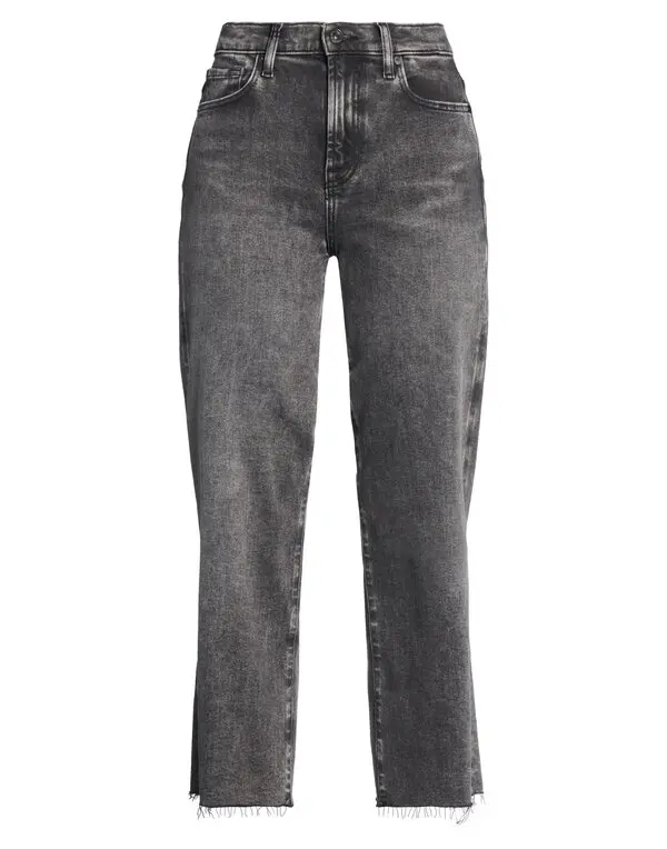 7 For All Mankind Cropped Alexa Straight-leg Jeans