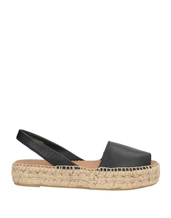 ALOHAS Leather Espadrille Sandals
