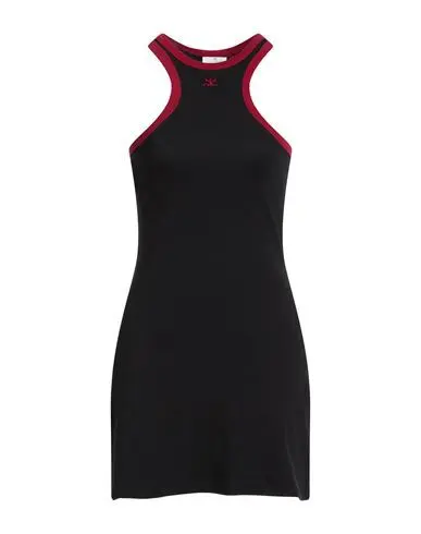 COURREGES Mini Cotton Dress - Blue