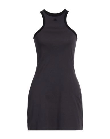COURREGES Mini Cotton Dress - Blue