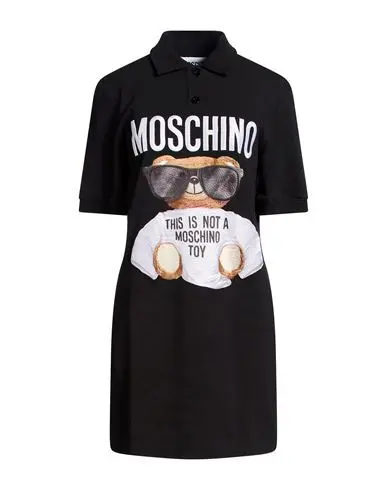 Moschino Mini Dress With Appliqués