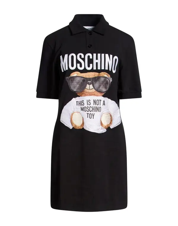 Moschino Mini Dress With Appliqués