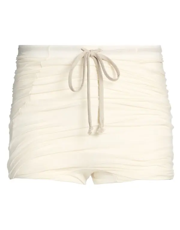Rick Owens Knitted Athletic Shorts - White