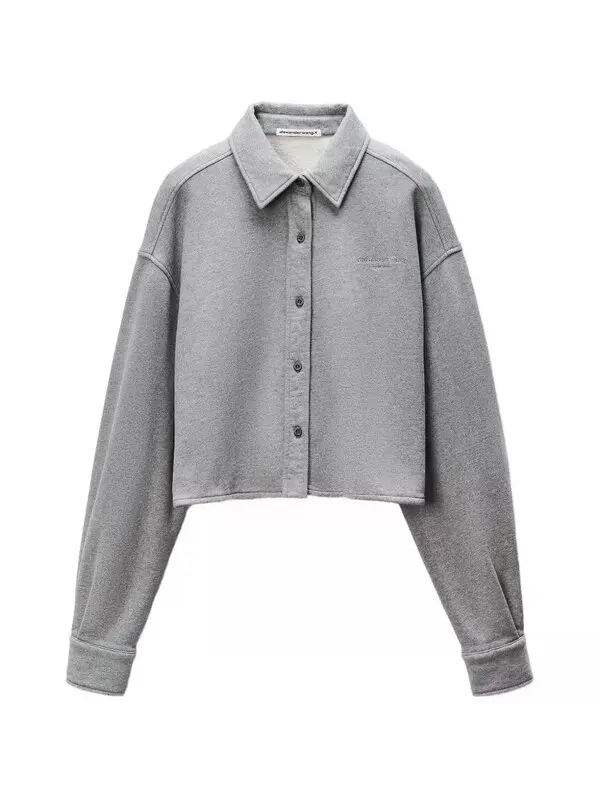 Alexander Wang Button-up Cropped Shirt