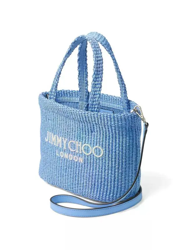 JIMMY CHOO Beach East-west Mini Bag - Blue