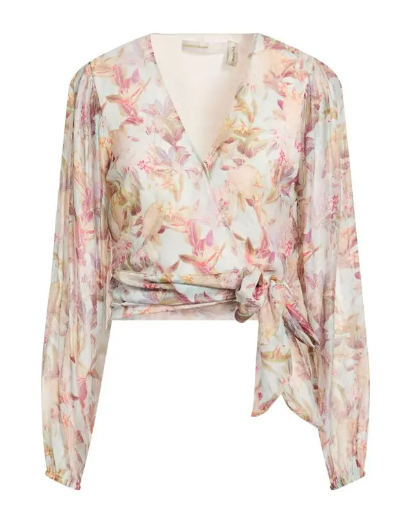 Guess Floral-print Wrap Top