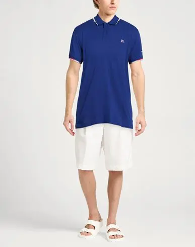 HARMONT & BLAINE Polo Shirt Size Cotton - Blue