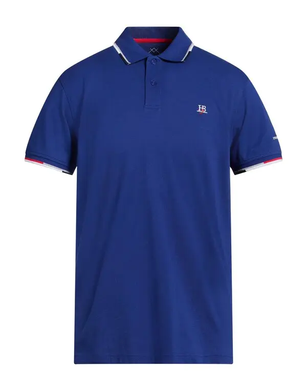 HARMONT & BLAINE Polo Shirt Size Cotton - Blue