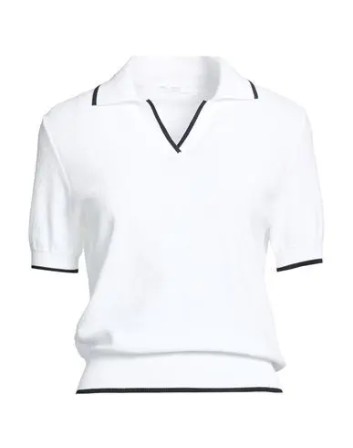 Peserico Knitted Lightweight Knit Top - White