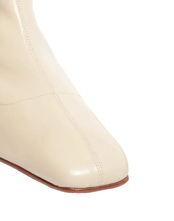 By Far Leather Ankle Boots