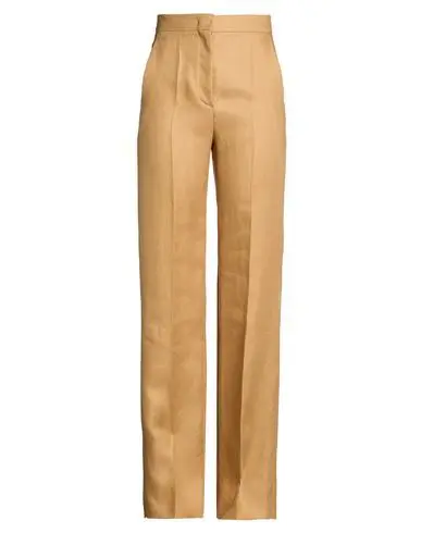 Max Mara Wide-leg Linen Pants - Beige
