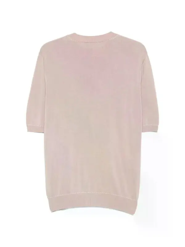 Eleventy Round-neck T-shirt - Pink