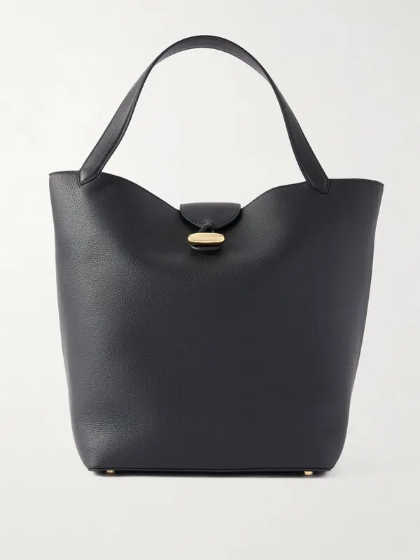 Savette The Anello Leather Tote - Black