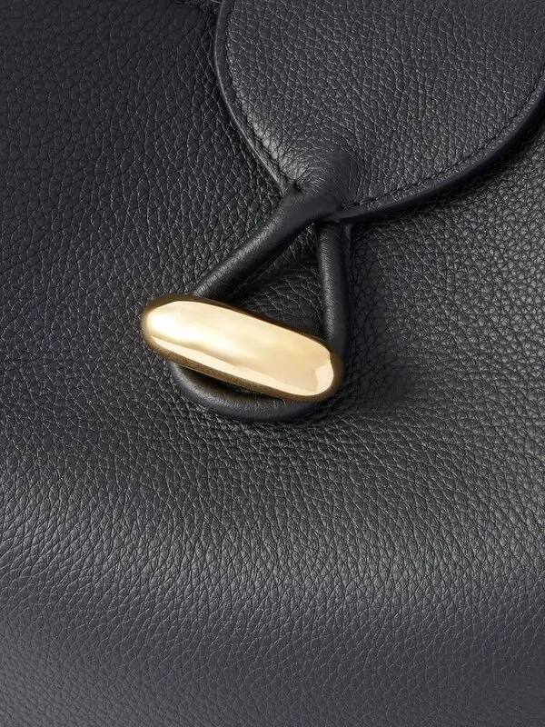 Savette The Anello Leather Tote - Black