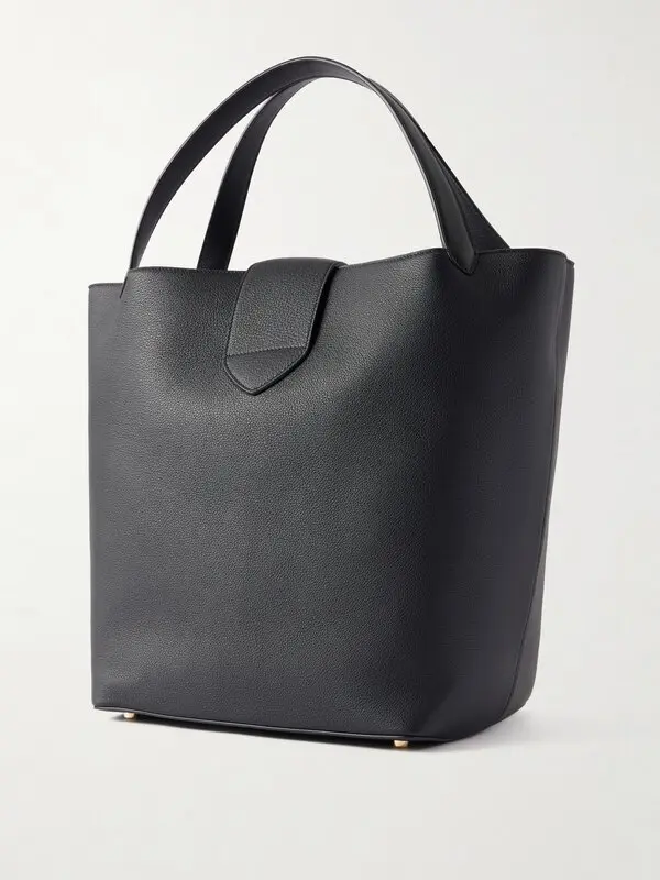 Savette The Anello Leather Tote - Black