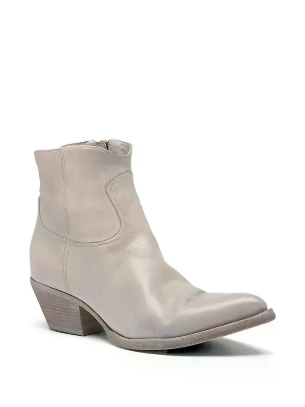 Officine Creative Wanda Leather Boots - White